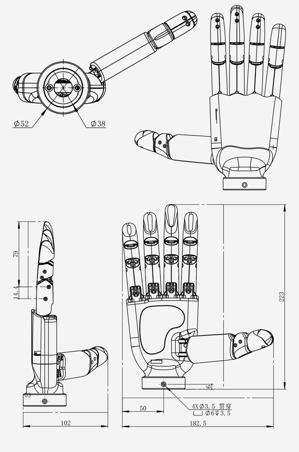 灵巧手eHand-6 | 重新定义灵巧手的价值维度-慧灵科技